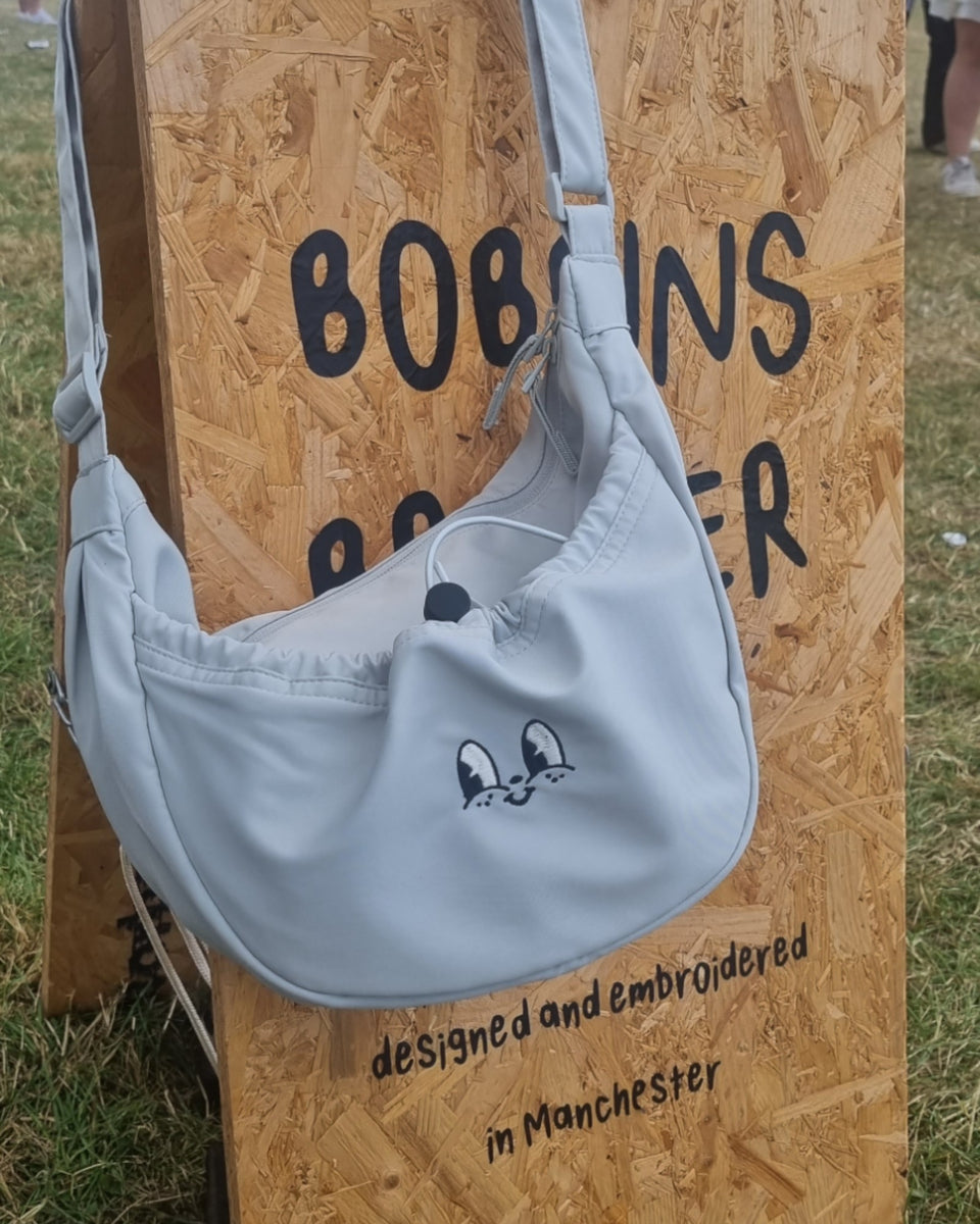 Embroidered Freckle Face Cross Body Bag – bobbinsbroider